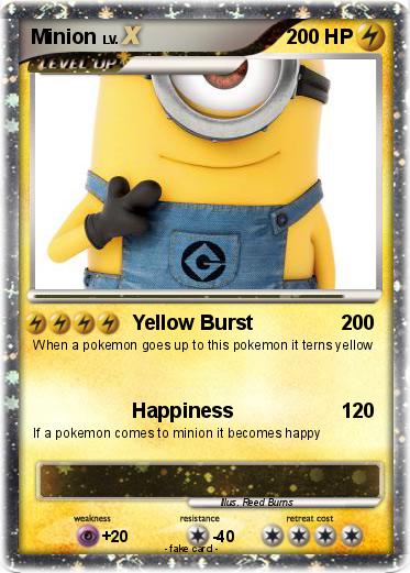 Pokémon Minion 801 801 - Yellow Burst - My Pokemon Card