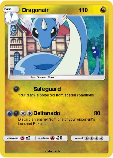 Pokémon Dragonair 248 248 - Safeguard - My Pokemon Card