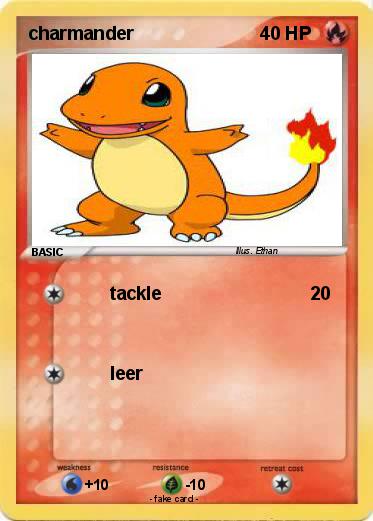 Pokémon charmander 815 815 - tackle - My Pokemon Card