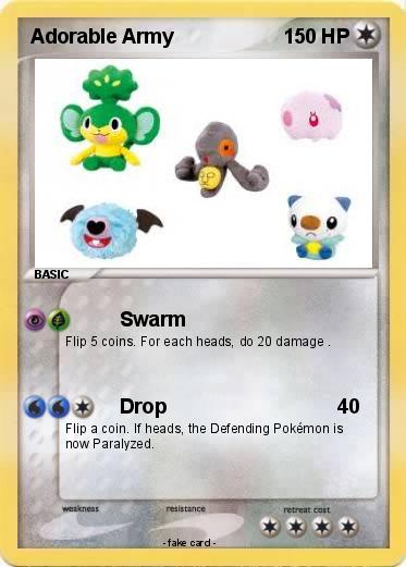 Pokémon Adorable Army - Swarm - My Pokemon Card