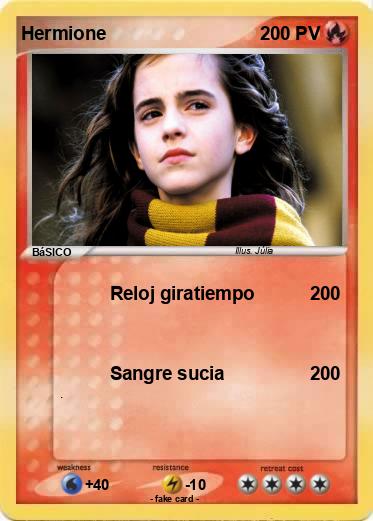Pokémon Hermione 435 435 - Reloj giratiempo - Mi carta pokémon