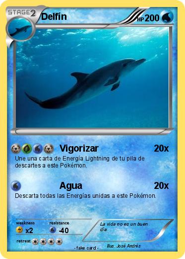 Pokémon Delfin 15 15 - Vigorizar - Mi carta pokémon