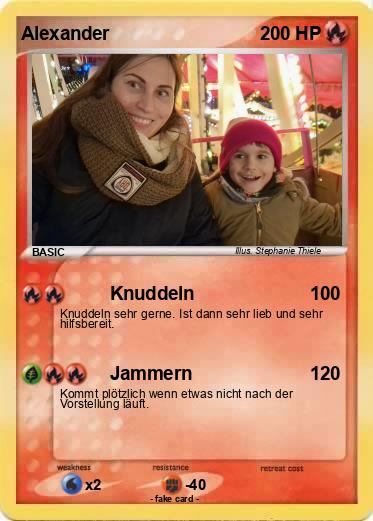Pokémon Alexander 547 547 - Knuddeln - My Pokemon Card
