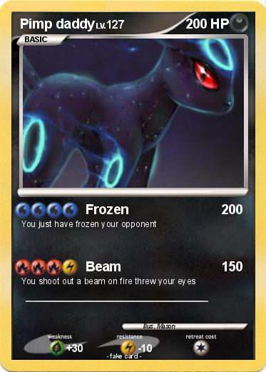 Pokémon Pimp daddy 3 3 - Frozen - My Pokemon Card