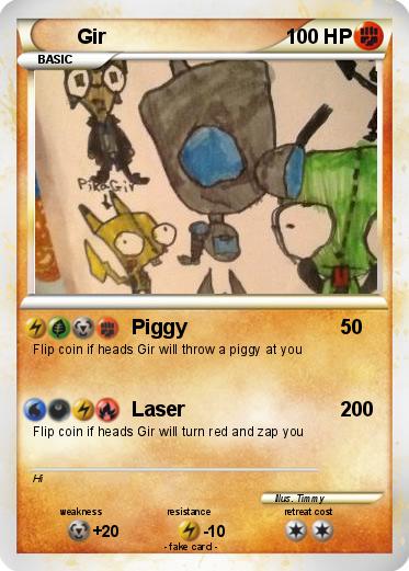 Pokémon Gir 1082 1082 - Piggy - My Pokemon Card