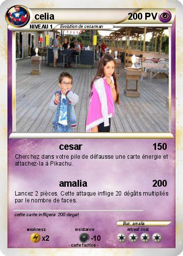 Pokémon celia 78 78 - cesar - Ma carte Pokémon