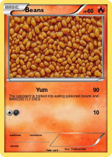 Pokémon Beans 70 70 - Yum - My Pokemon Card