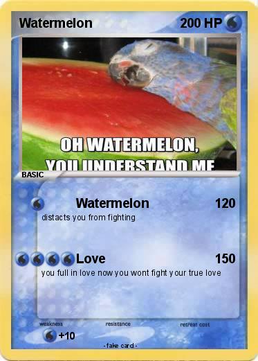 Pokémon Watermelon 137 137 - Watermelon - My Pokemon Card