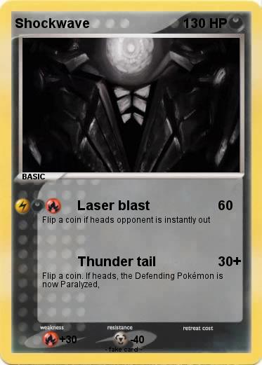 Pokémon Shockwave 109 109 - Laser blast - My Pokemon Card