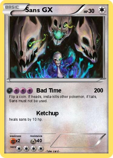 Pokémon Sans GX 12 12 - Bad Time - My Pokemon Card