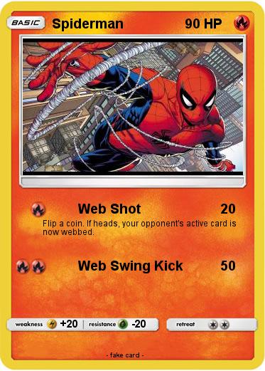 Pokémon Spiderman 883 883 - Web Shot - My Pokemon Card