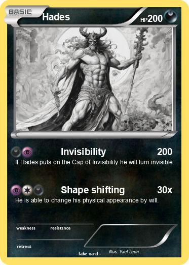 Pokémon Hades 1058 1058 - Invisibility - My Pokemon Card