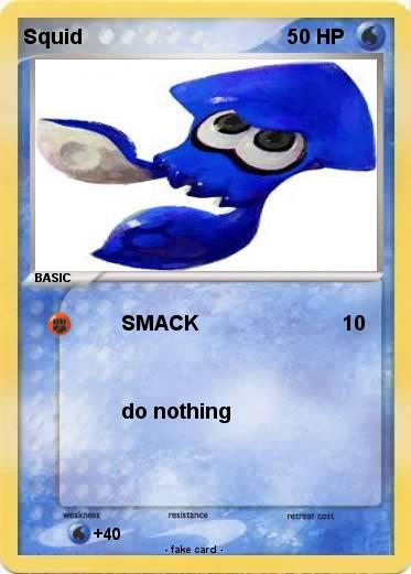 Pokémon Squid 572 572 - SMACK - My Pokemon Card