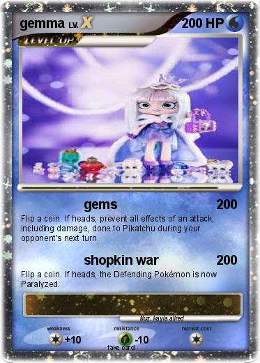 Pokémon gemma 28 28 - gems - My Pokemon Card