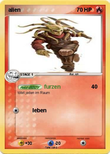 Pokémon alien 1355 1355 - furzen - My Pokemon Card