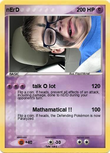 Pokémon nErD 582 582 - talk O lot - My Pokemon Card