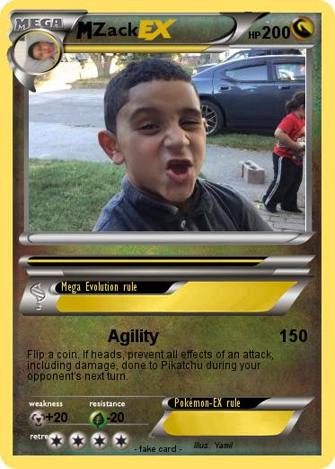 Pokémon Zack 496 496 - Agility - My Pokemon Card