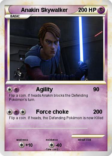 Pokémon Anakin Skywalker 377 377 - Agility - My Pokemon Card