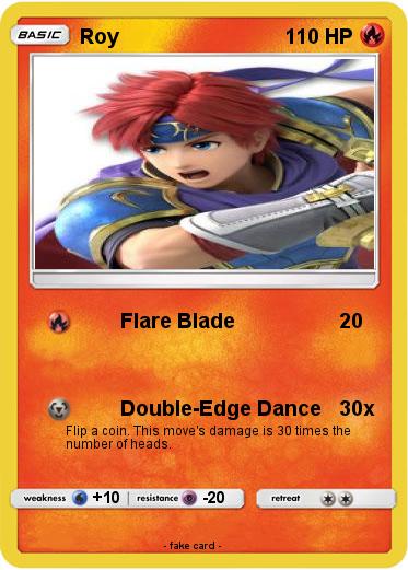 Pokémon Roy 452 452 - Flare Blade - My Pokemon Card