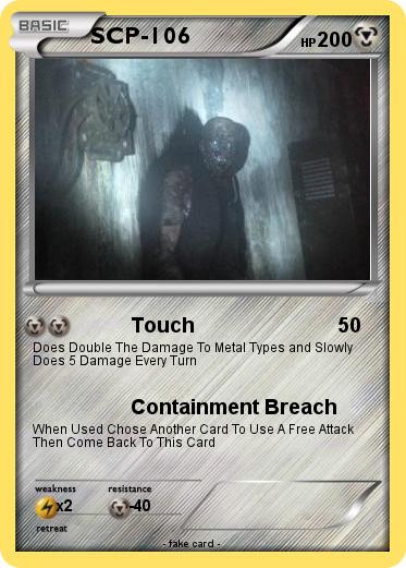 Pokémon SCP 106 39 39 - Touch - My Pokemon Card