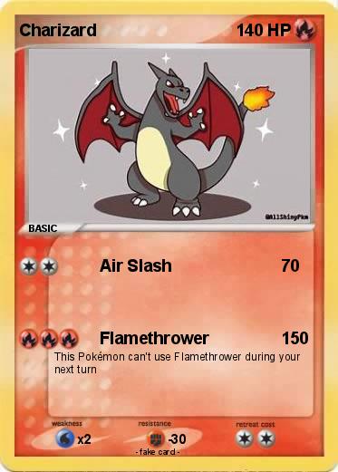 Pokémon Charizard 10039 10039 - Air Slash - My Pokemon Card