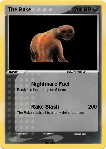 Pokémon The Rake 74 74 - Nightmare Fuel - My Pokemon Card
