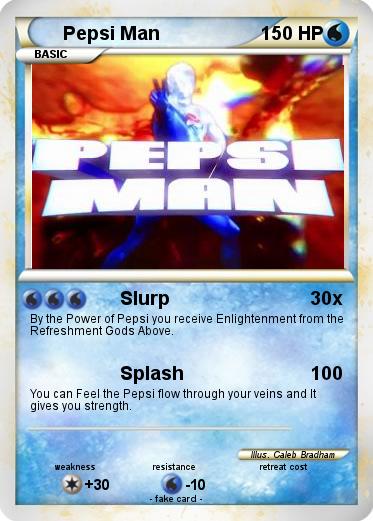 Pokémon Pepsi Man 10 10 - Slurp - My Pokemon Card