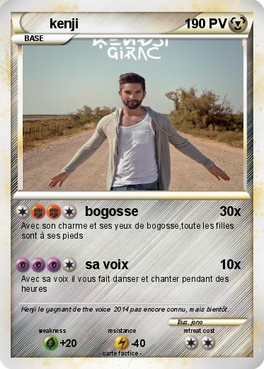 Pokémon kenji 10 10 - bogosse - Ma carte Pokémon