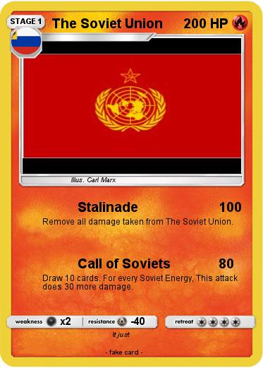 Pokémon The Soviet Union 4 4 - Stalinade - My Pokemon Card