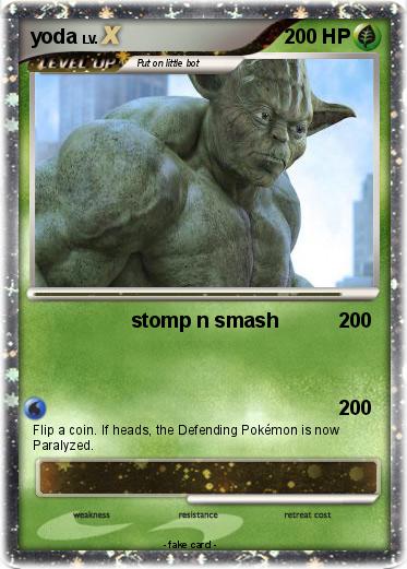 Pokémon yoda 865 865 - stomp n smash - My Pokemon Card