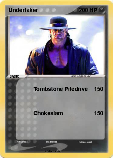 Pokémon Undertaker 974 974 - Tombstone Piledrive - My Pokemon Card