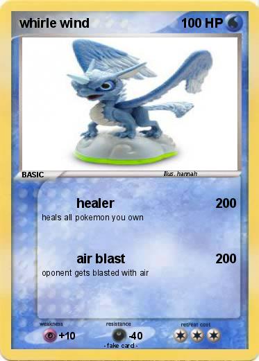 Pokémon whirle wind - healer - My Pokemon Card