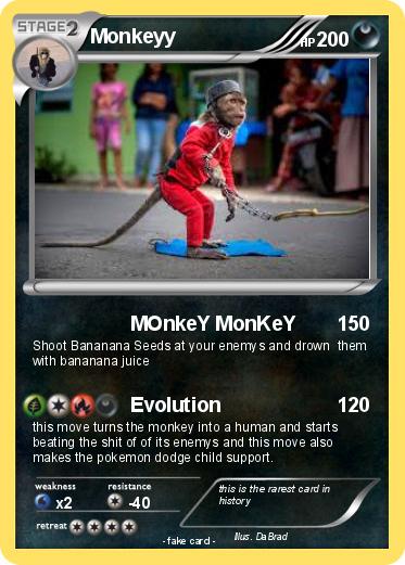 Pokémon Monkeyy - MOnkeY MonKeY - My Pokemon Card