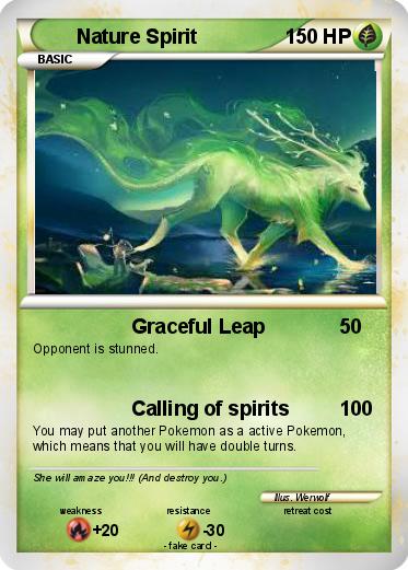 Pokémon Nature Spirit - Graceful Leap - My Pokemon Card