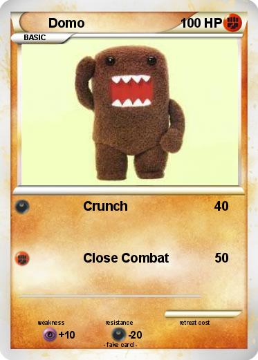 Pokémon Domo 128 128 - Crunch - My Pokemon Card