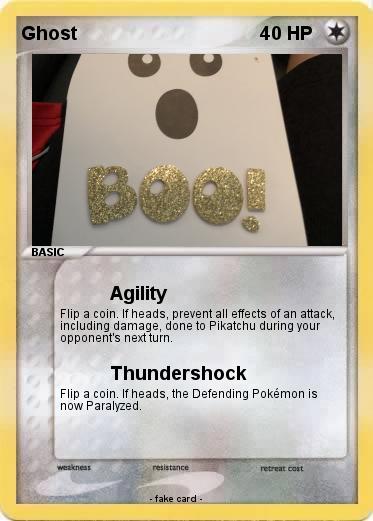 Pokémon Ghost 3112 3112 - Agility - My Pokemon Card