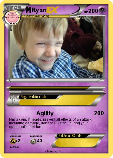 Pokémon Ryan 1223 1223 - Agility - My Pokemon Card