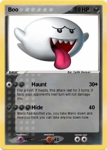 Pokémon Boo 1409 1409 - Haunt - My Pokemon Card