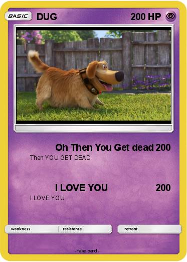 Pokémon DUG 31 31 - Oh Then You Get dead - My Pokemon Card