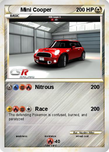 Pokémon Mini Cooper 13 13 - Nitrous - My Pokemon Card