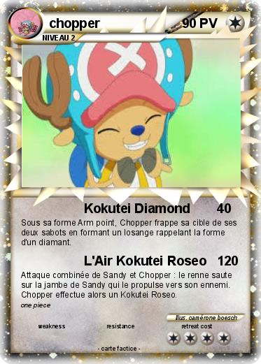Pokémon chopper 365 365 - Kokutei Diamond - Ma carte Pokémon