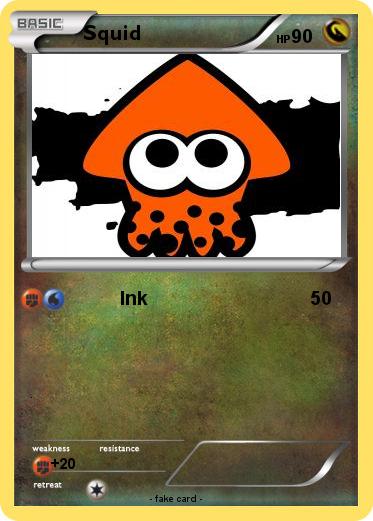 Pokémon Squid 536 536 - Ink - My Pokemon Card