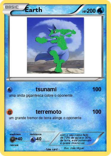 Pokémon Earth 797 797 - tsunami - My Pokemon Card