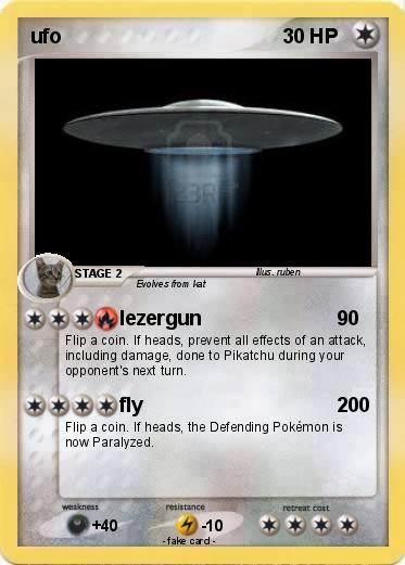 Pokémon ufo 77 77 - lezergun - My Pokemon Card