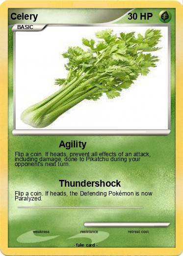 Pokémon Celery 10 10 - Agility - My Pokemon Card