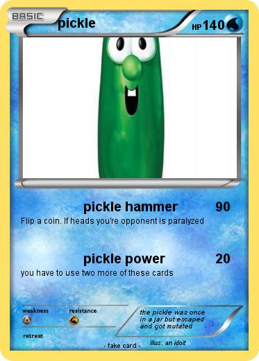 Pokémon pickle 291 291 - pickle hammer - My Pokemon Card