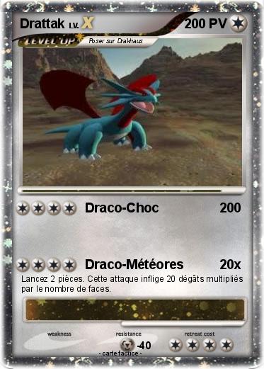 Pokémon Drattak 230 230 - Draco-Choc - Ma carte Pokémon
