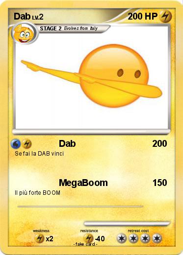 Pokémon Dab 56 56 - Dab - My Pokemon Card