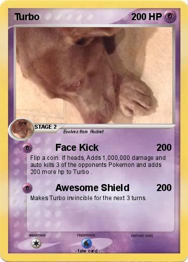 Pokémon Turbo 148 148 - Face Kick - My Pokemon Card