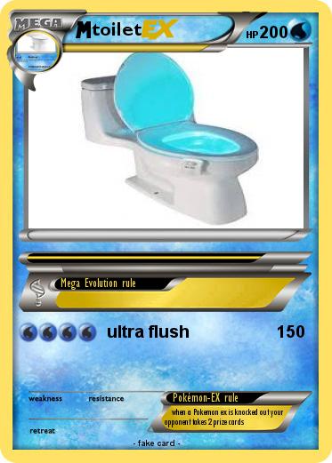 Pokémon toilet 541 541 - ultra flush - My Pokemon Card